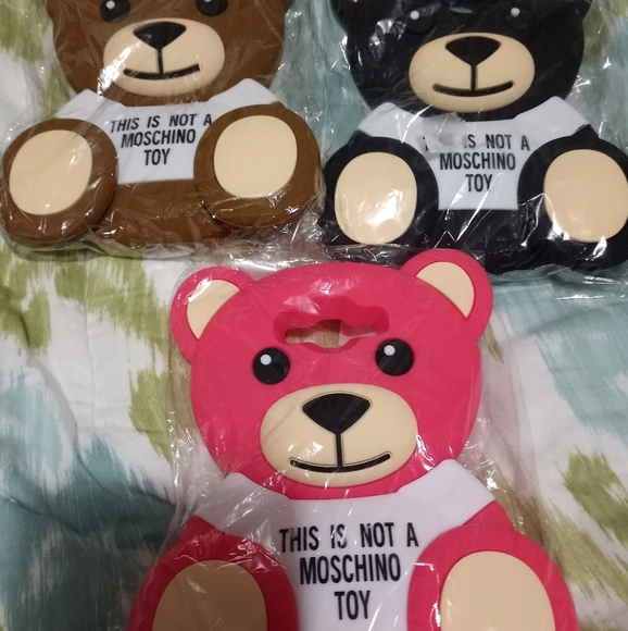 Moschino | Cell Phones & Accessories | Authentic Moschino Phone Rubber ...